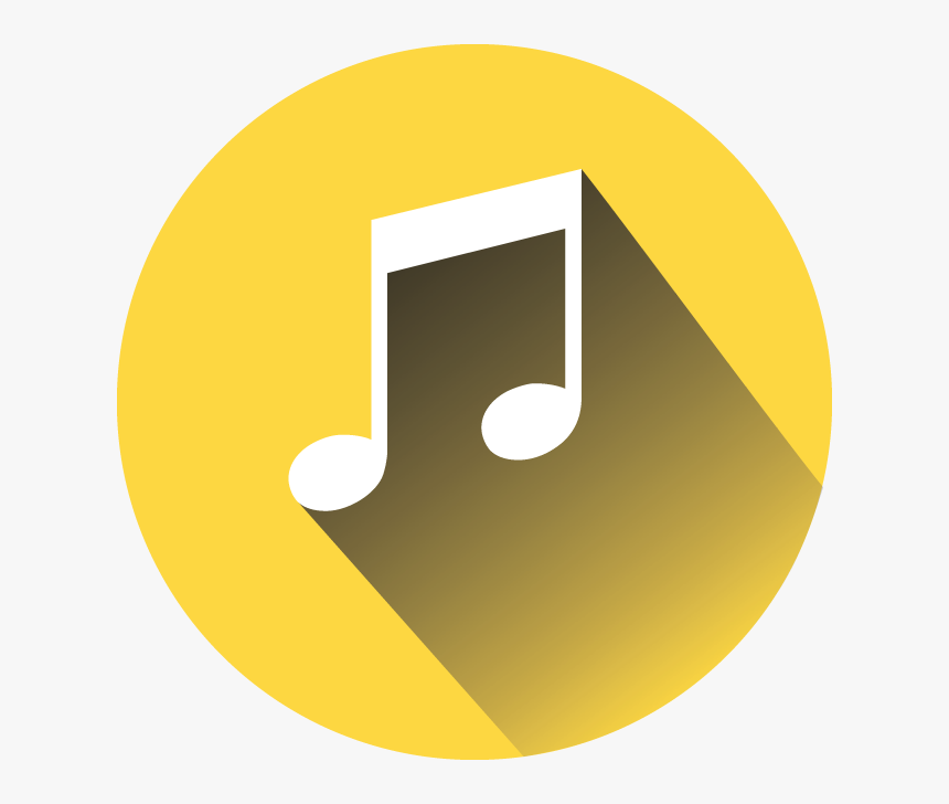 538 Musical Note Icon Gospel Music, Notes, Clip Art, - Round Music Icon ...