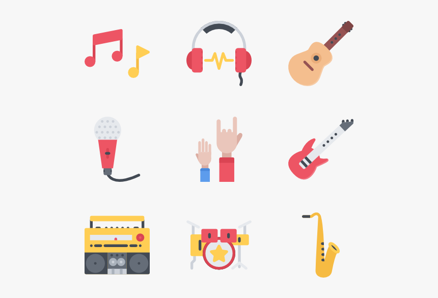 Music - Music Cartoon Icon Png, Transparent Png , Transparent Png Image ...