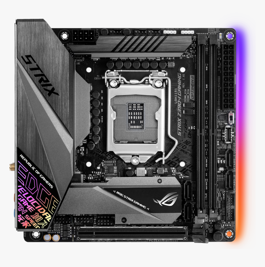 Transparent Rog Png - Asus Rog Strix Z390, Png Download , Transparent ...