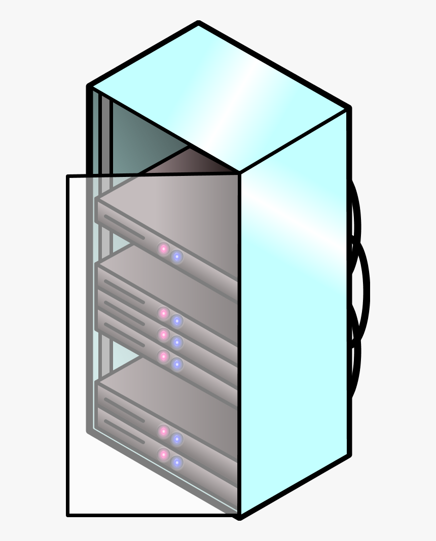 Vector Clip Art - Clipart Server Rack Png, Transparent Png ...
