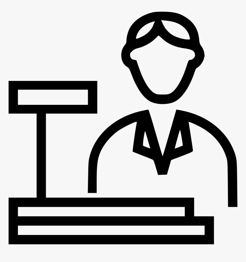 Transparent Cashier Png - Cashier Icon Free, Png Download , Transparent ...