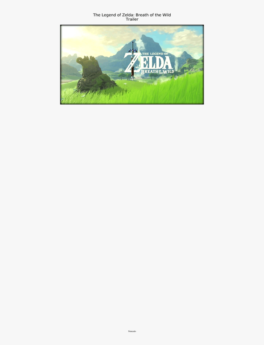 The Legend Of Zelda - Grass, HD Png Download , Transparent Png Image ...