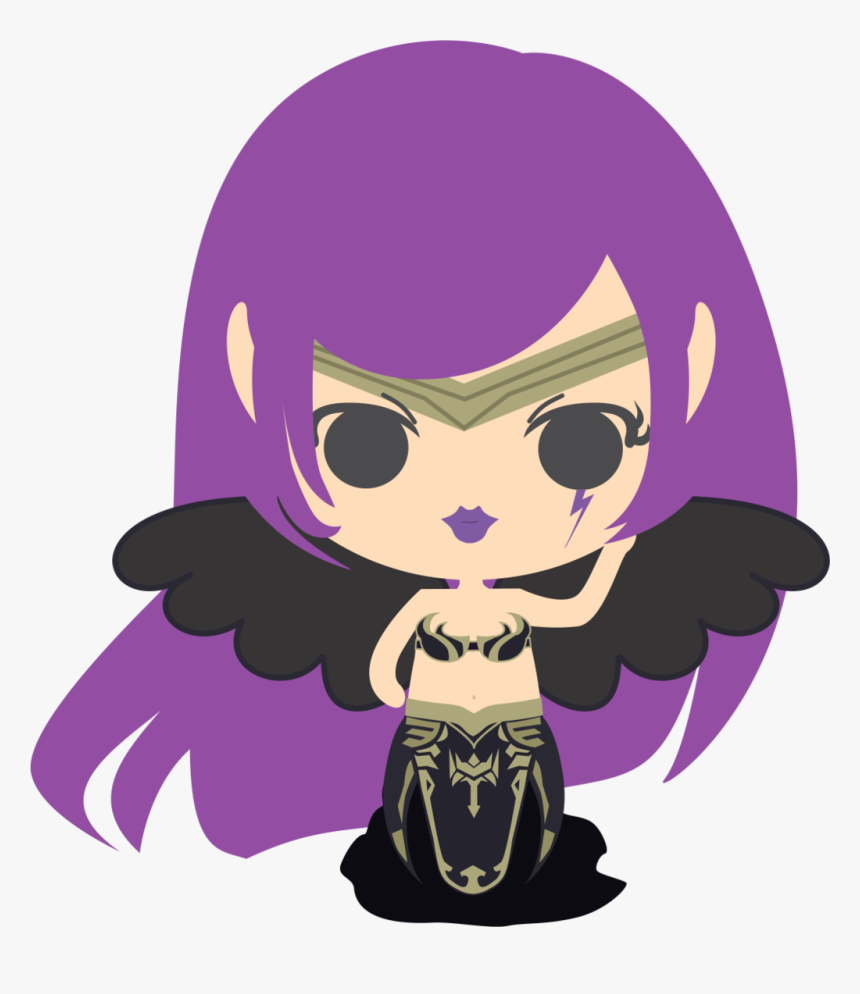 Lol Morgana Chibi So Cute - Morgana Chibi Png, Transparent Png ...