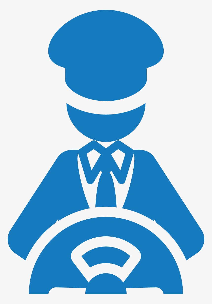 Icono Chofer Png Clipart , Png Download - Black Chauffeur Cartoon ...