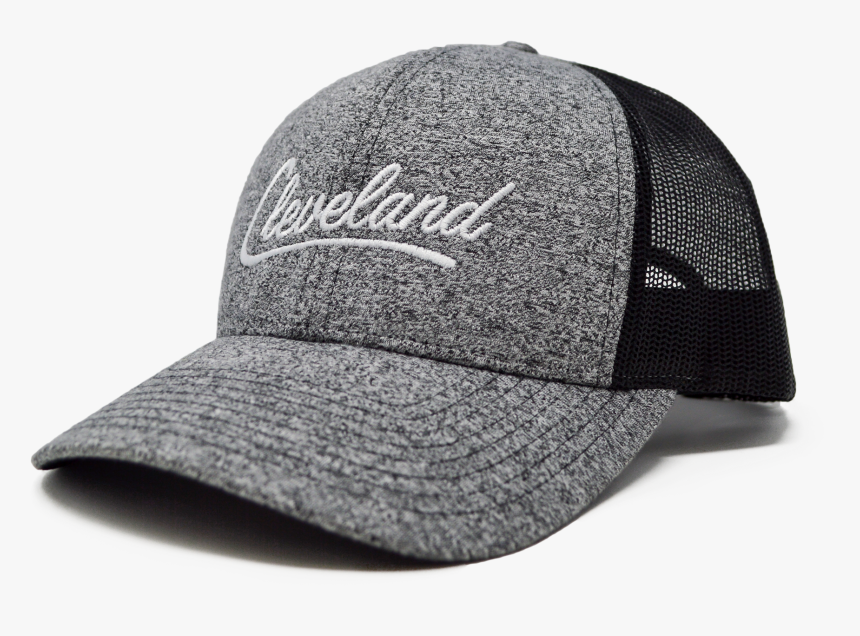 Cleveland Script Trucker Hat - Baseball Cap, HD Png Download ...