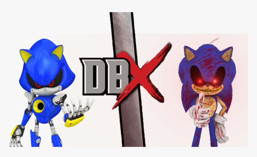 #dbx Battle Metal Sonic Vs Sonic - Metal Sonic, HD Png Download ...
