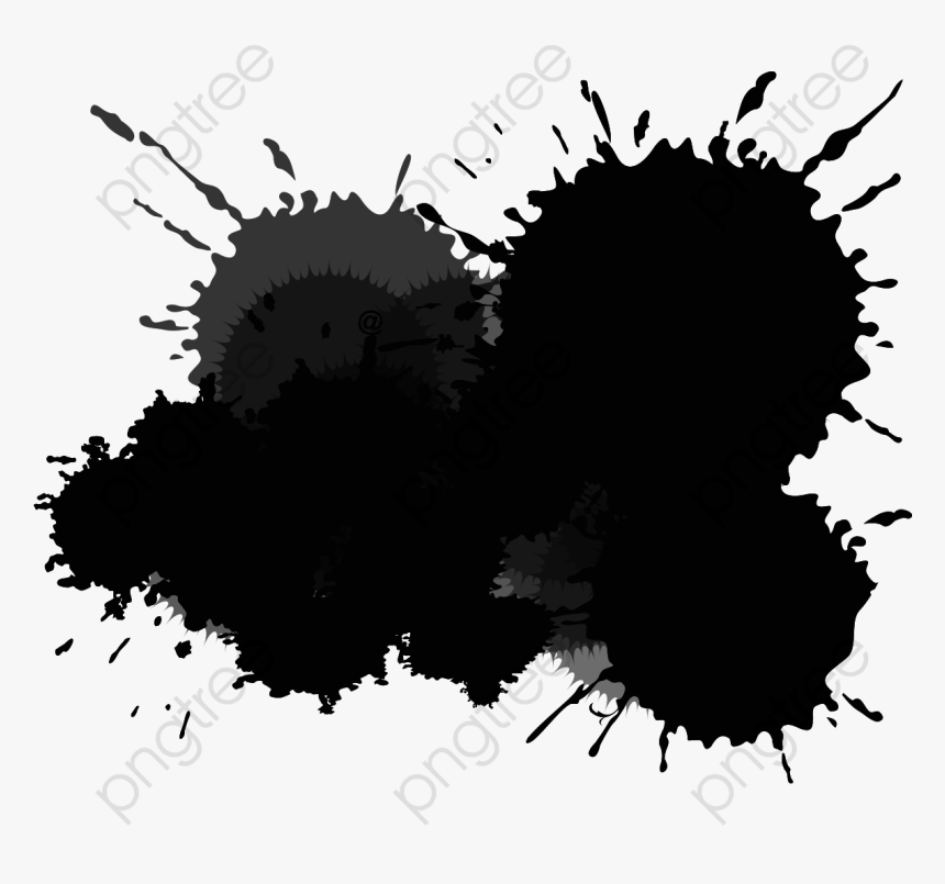 Effect Clipart Image And - Splash Effect Black Png, Transparent Png ...