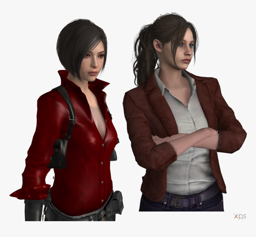 Resident Evil Ada Wong Claire Redfield Residentevil - Claire Redfield Ada Wong, HD Png Download ...