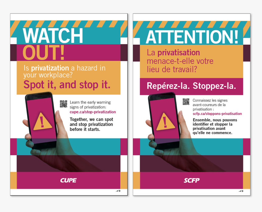 Early Warning Signs Of Privatization Poster - Poster, HD Png Download ...