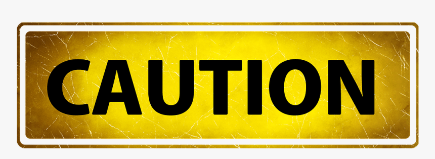 Caution Word Png, Transparent Png , Transparent Png Image - PNGitem