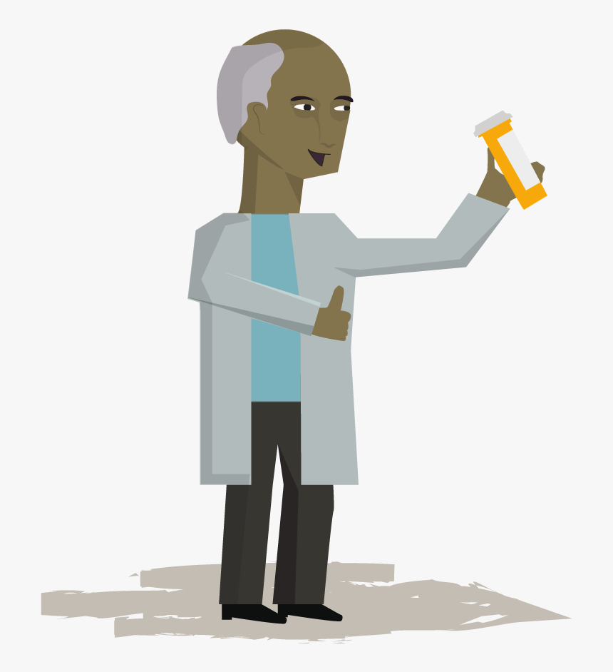 Cartoon Giving Medicine, HD Png Download , Transparent Png Image - PNGitem