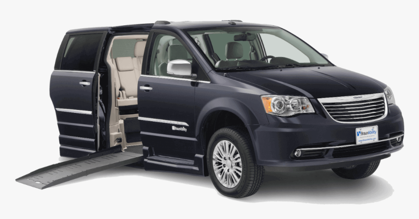 Blue Wheelchair Accessible Van - Braunability Chrysler Town And Country ...