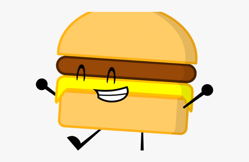 Burger Clipart Bfdi - Bfdi Burger, HD Png Download , Transparent Png ...