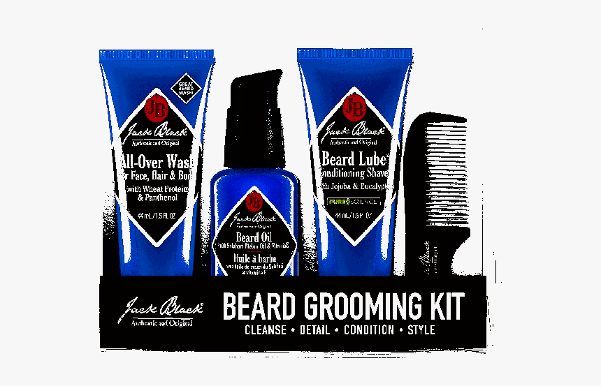 Jack Black Beard Grooming Kit, HD Png Download , Transparent Png Image ...