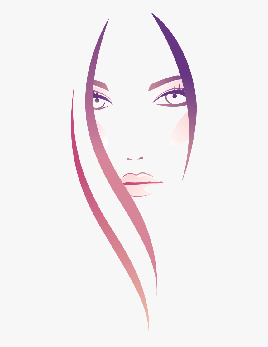 Model Vector Face - Cartoon, HD Png Download , Transparent Png Image ...