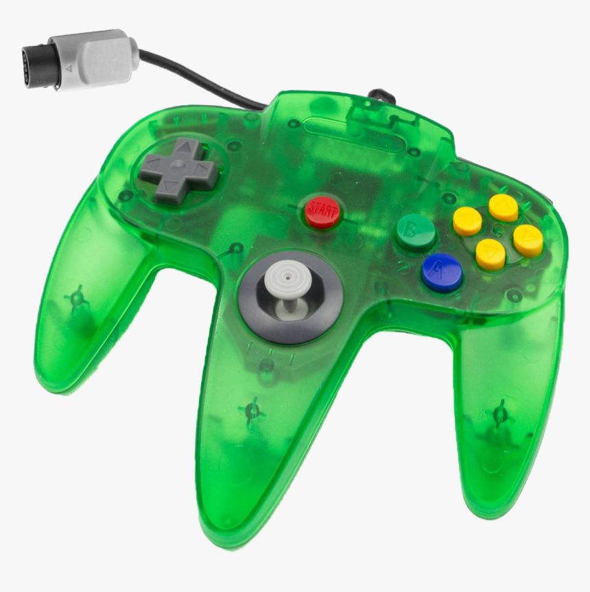 N Classic Ttx Green - Red N64 Controller Png, Transparent Png ...