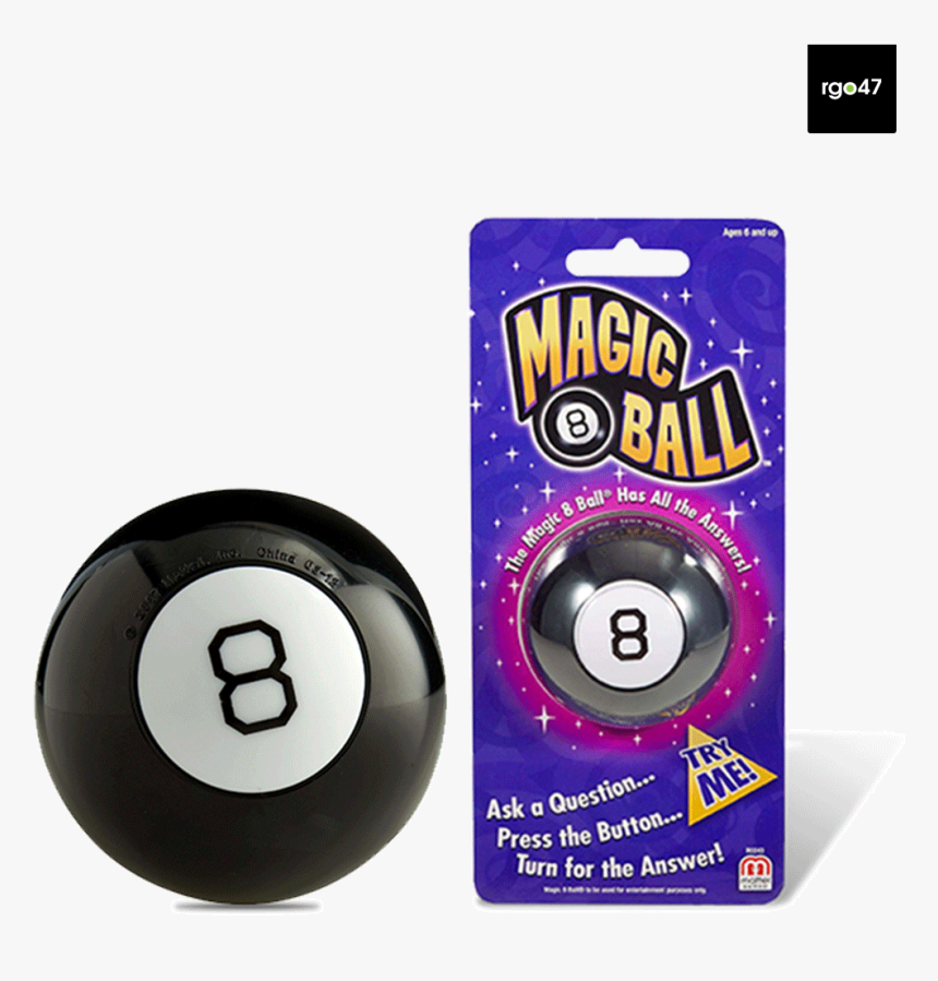Mini Magic 8 Ball , Png Download - Billiard Ball, Transparent Png ...
