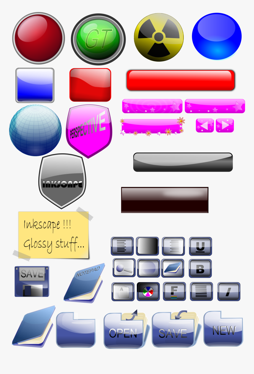 Transparent Notepad Icon Png - Portable Network Graphics, Png Download ...