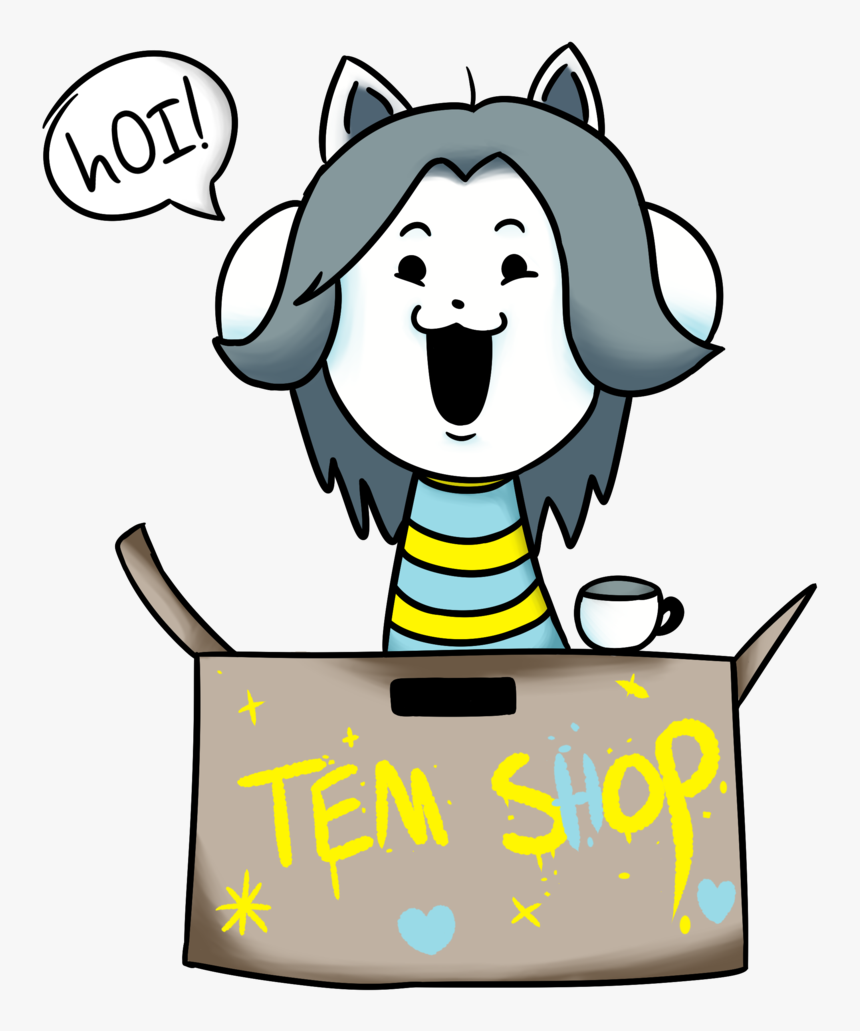 Undertale Tem Shop Hoi , Png Download, Transparent Png , Transparent ...