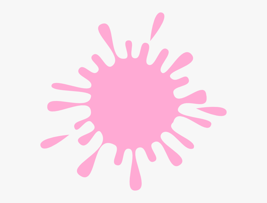 Transparent Paint Speckles Png - Pink Paint Splash Clipart, Png ...