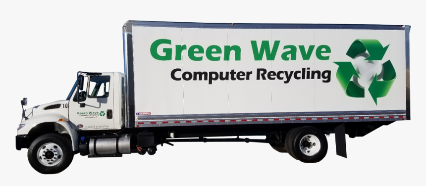 Computer Recycling Truck, HD Png Download , Transparent Png Image - PNGitem