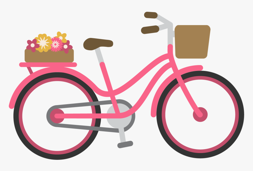 Cycle Vector Pink Bike - Pink Bike Clipart, HD Png Download ...