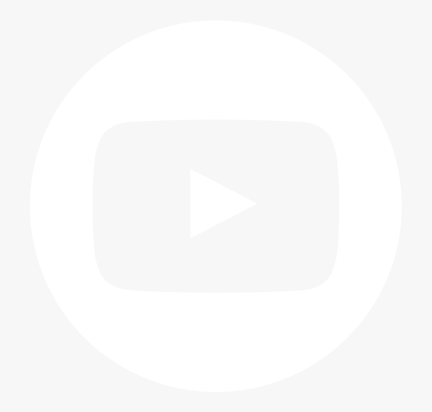 Youtube Icon White Circle , Transparent Cartoons - Love Black And White ...