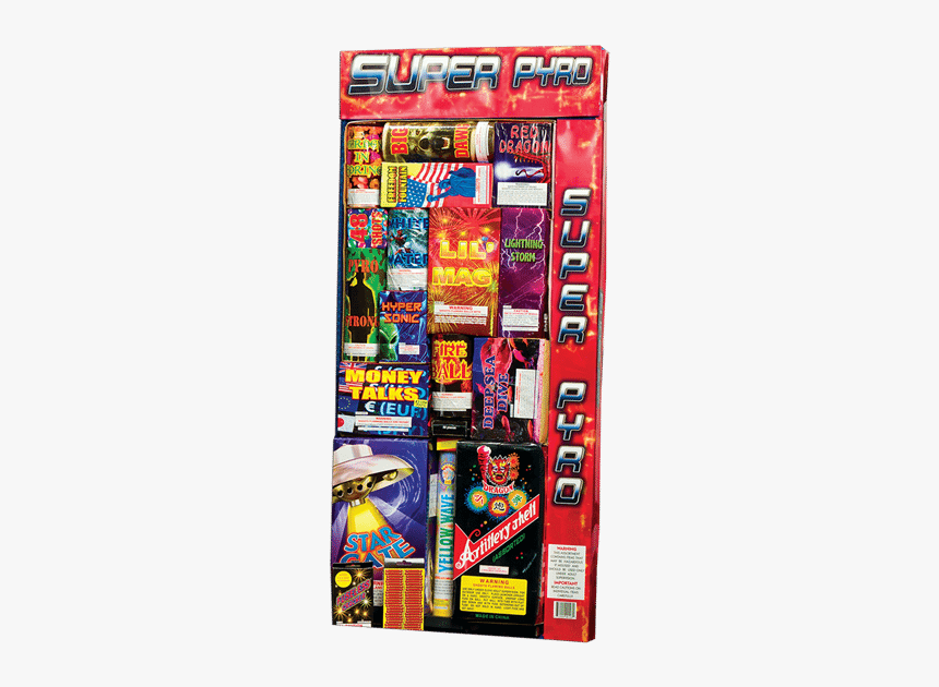 Super King Pyro Fireworks Box, HD Png Download , Transparent Png Image ...