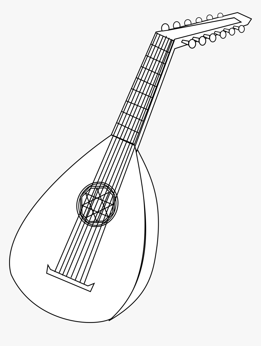 Lute - Lute Clipart, HD Png Download , Transparent Png Image - PNGitem