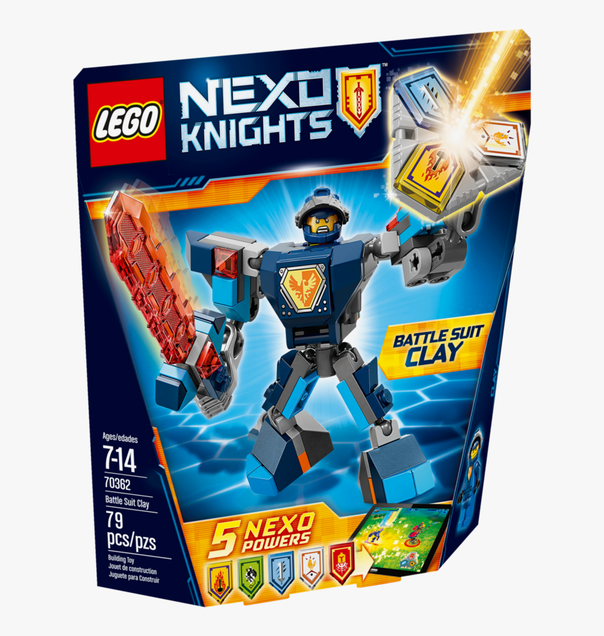 Lego Nexo Knights Mini Robot, HD Png Download , Transparent Png Image ...