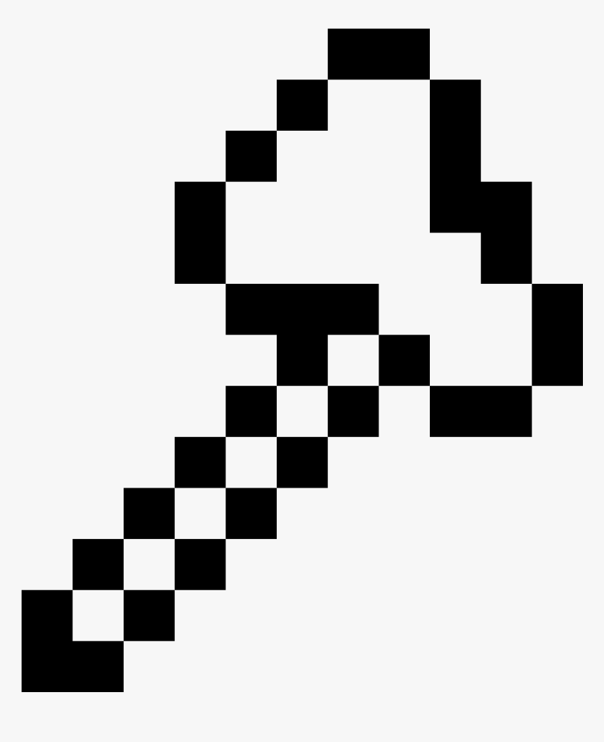 Pocket Edition Pickaxe Axe Logo Clipart - Minecraft Axe, HD Png ...