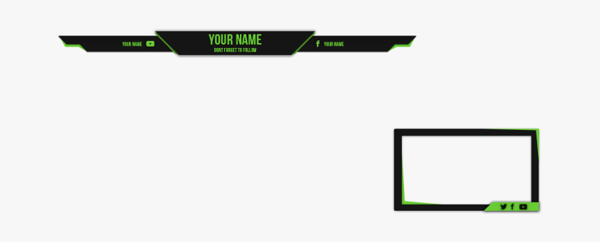 Stream Overlay Template, HD Png Download , Transparent Png Image - PNGitem
