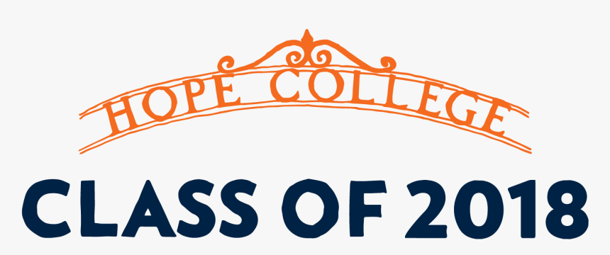 Image Of The Hope College Arch, With Type-graphic That, HD Png Download ...