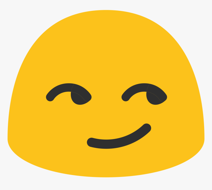 Smiley Face With Smiling Eyes, HD Png Download , Transparent Png Image ...