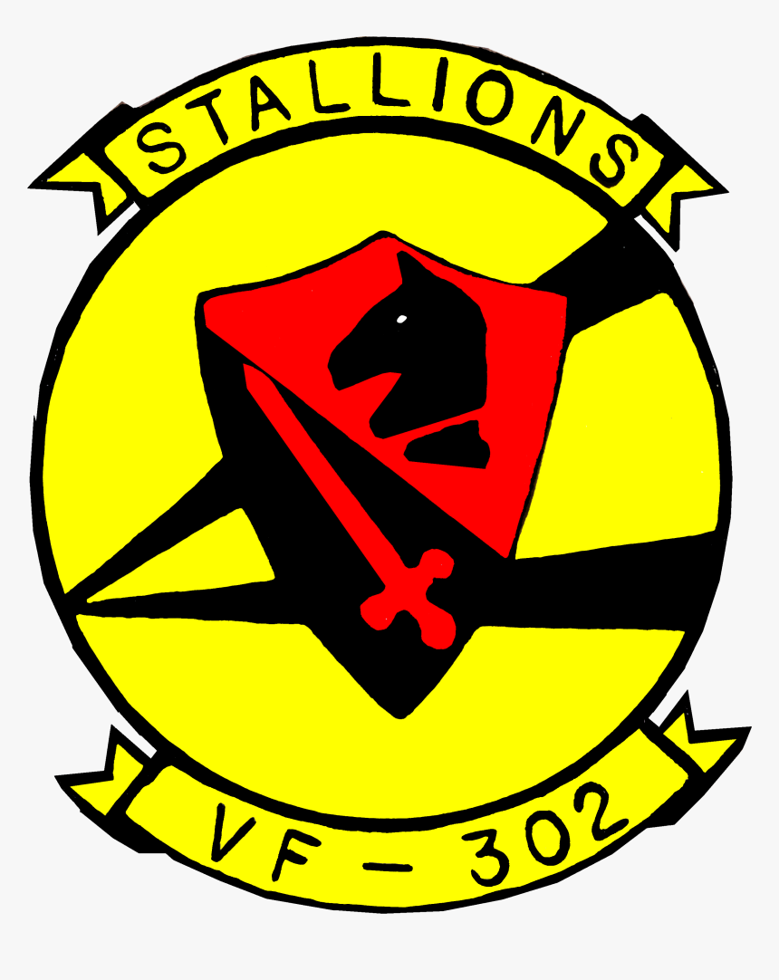 Fighter Squadron 302 Insignia, 1971 - Vf 302, HD Png Download ...