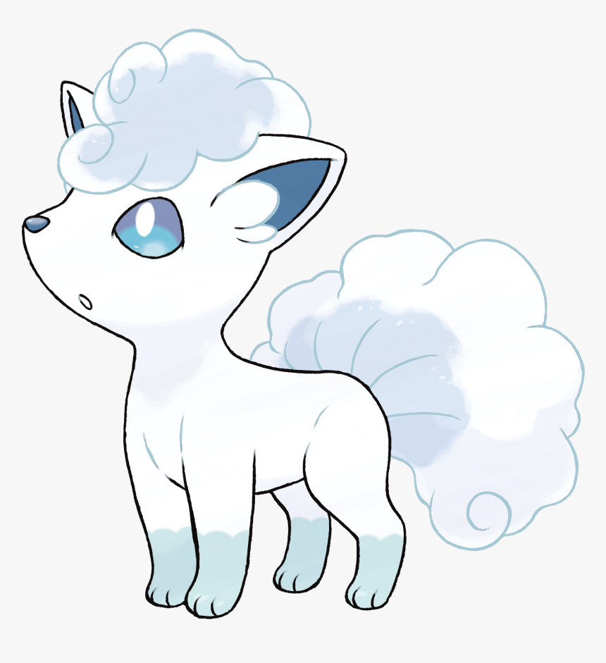 Alolan Vulpix Artwork - Vulpix Alola Form, HD Png Download ...