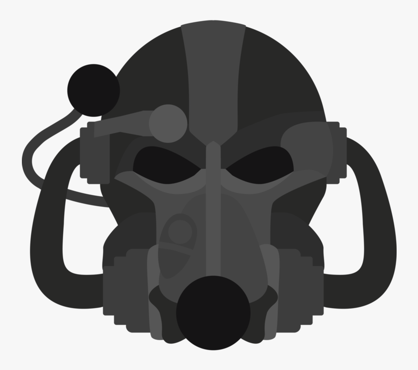 Fallout T Shirt Design - Fallout 4 Brotherhood Of Steel Helmet, HD Png ...