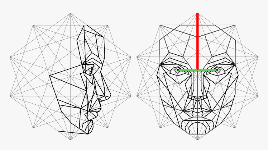Make Geometric Face 3d, HD Png Download , Transparent Png Image - PNGitem