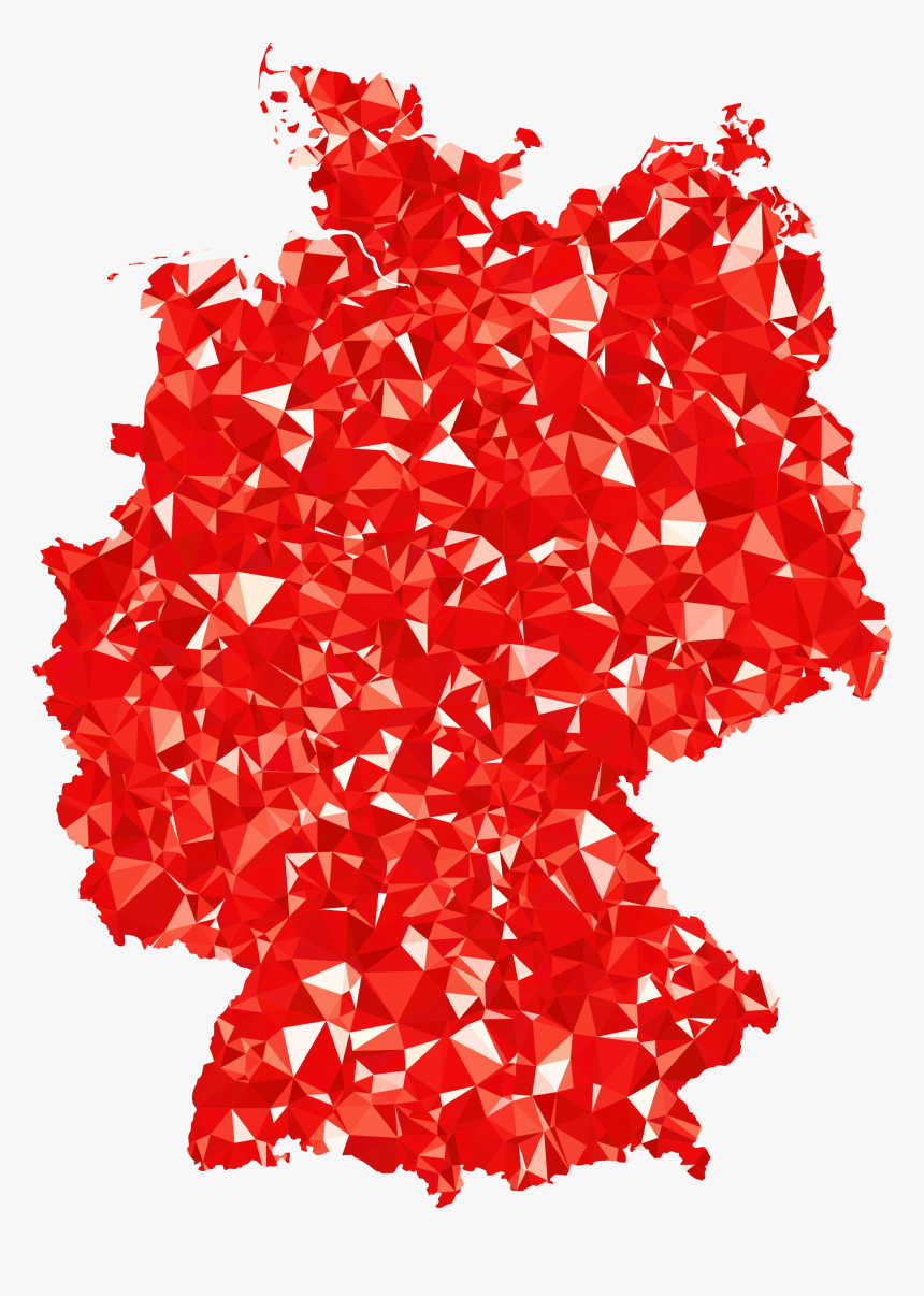 Ruby Germany Map Clip Arts - German Flag Country Png, Transparent Png ...