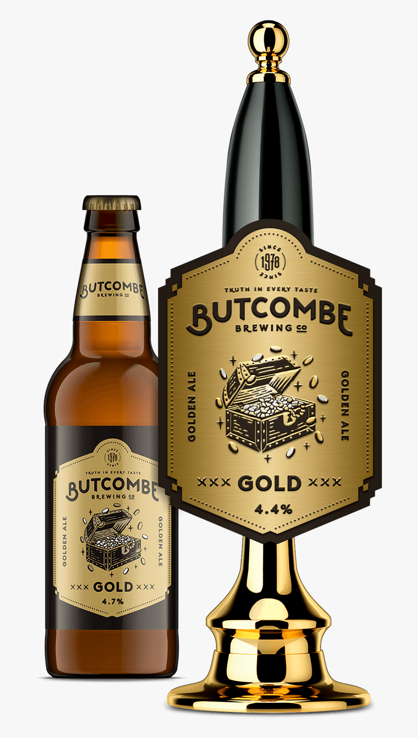 Gold - Butcombe Rare Breed Ale, HD Png Download , Transparent Png Image ...