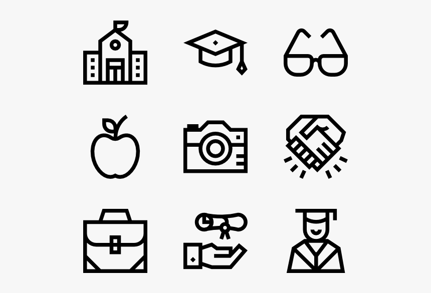 Graduation - Design Vector Icon, HD Png Download , Transparent Png ...