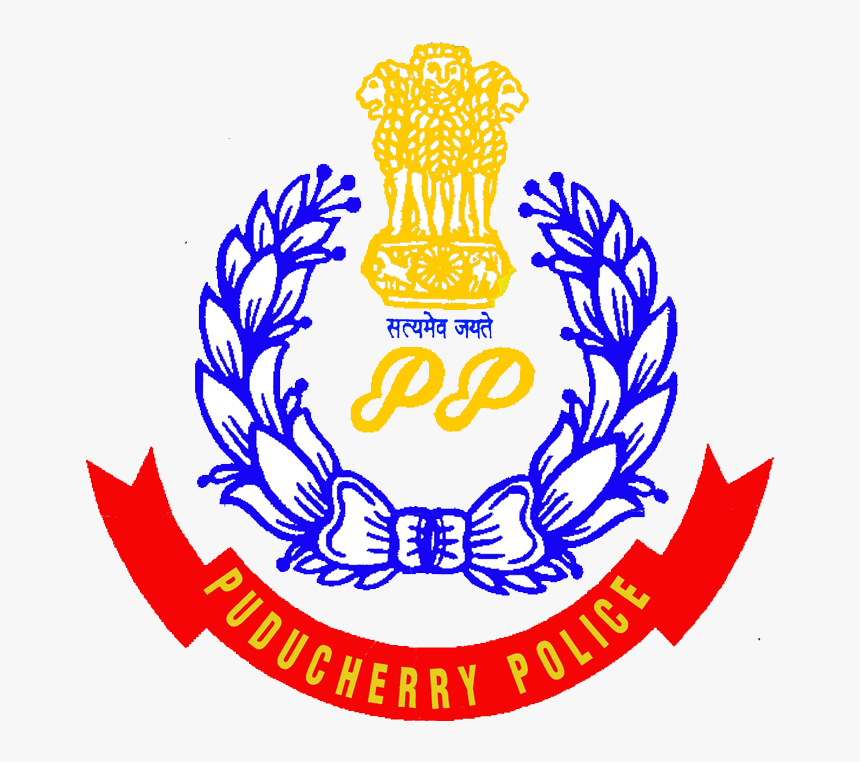 Puducherry Police Logo, HD Png Download , Transparent Png Image - PNGitem