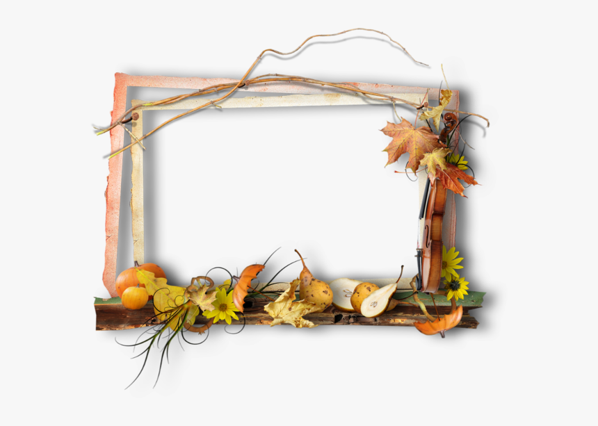 Cluster, Fall, Autumn Frame Png - Atuhm Frame Png, Transparent Png ...