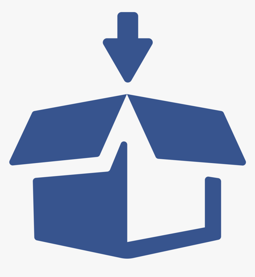 Icon For Packing A Box With An Arrow On Top - Packing Icon Boxes Png ...