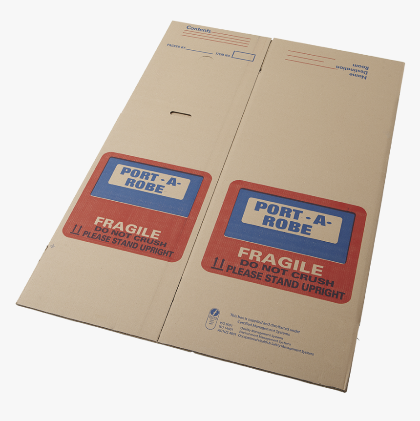 Portable Wardrobe Moving Boxes, Port A Robe Cardboard - Moving ...