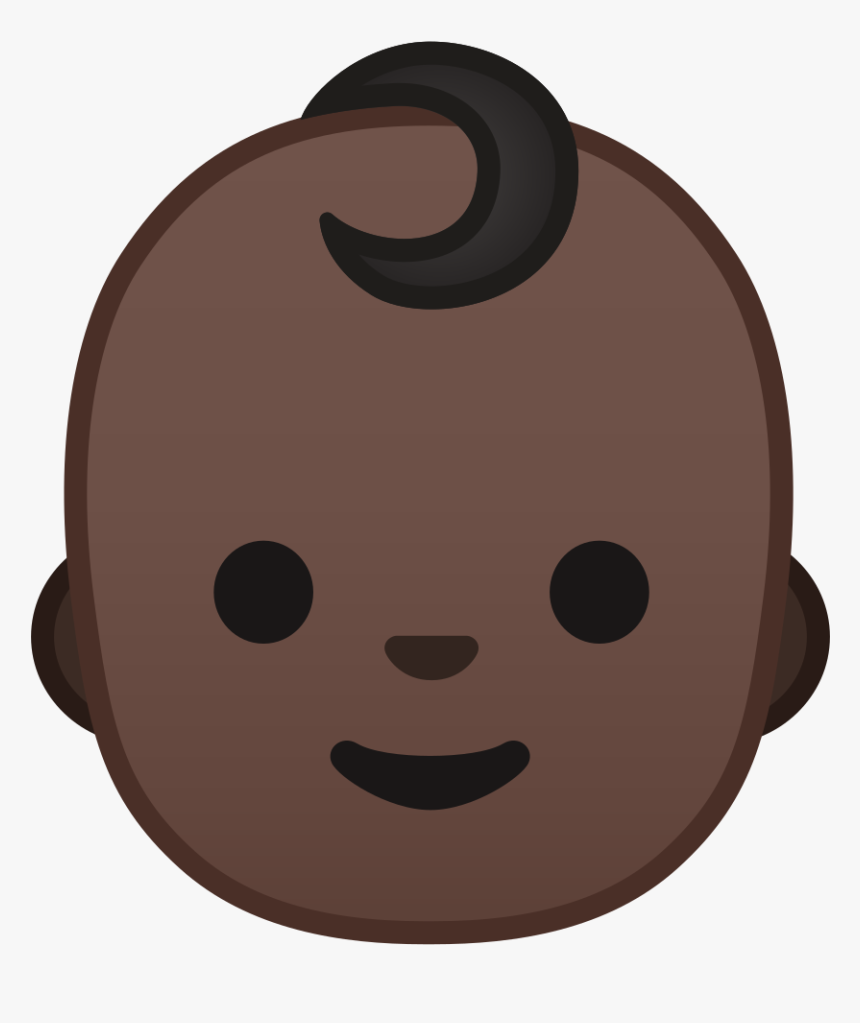 Baby Dark Skin Tone Icon - Cartoon, HD Png Download , Transparent Png ...