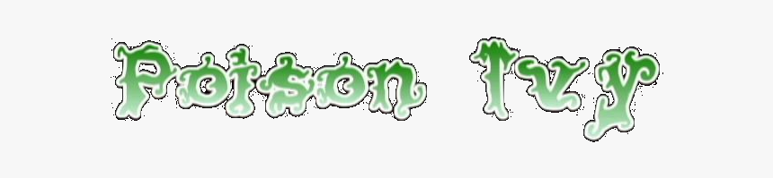 Poison Ivy - Poison Ivy Comic Logo, HD Png Download , Transparent Png ...