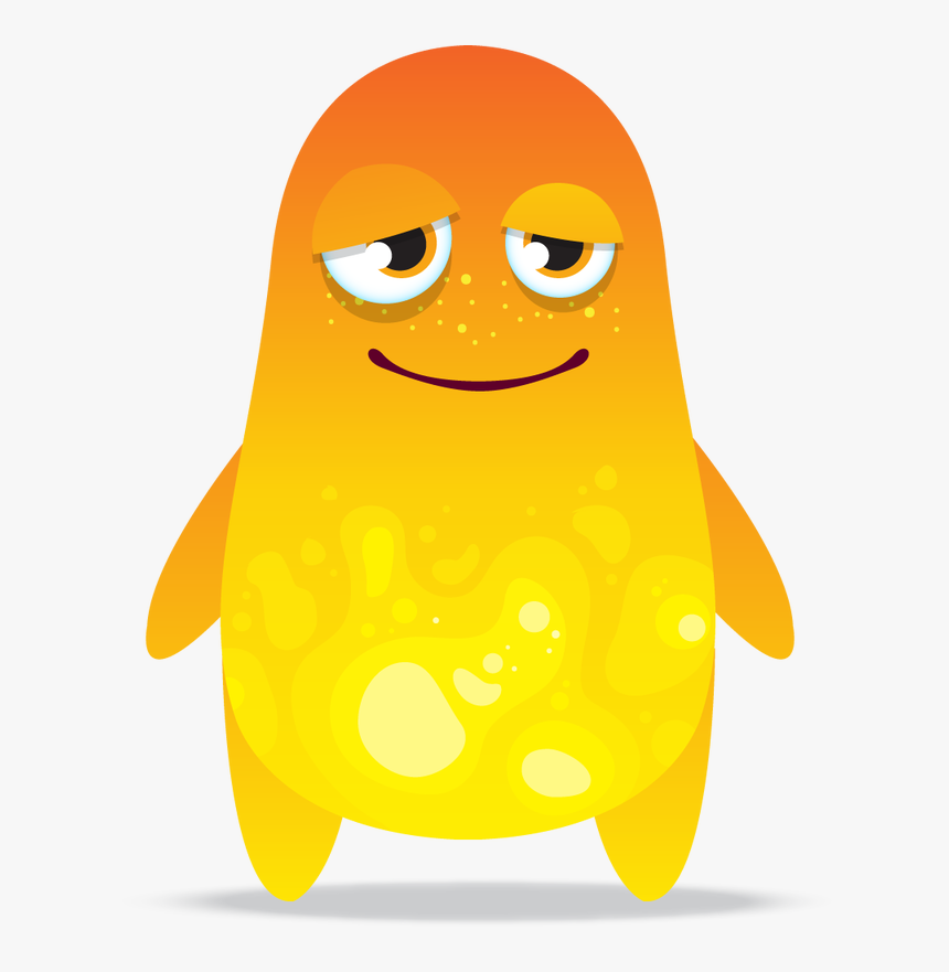 Yellow Monster Clipart