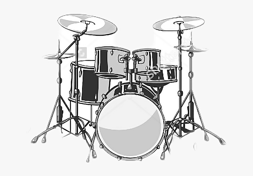 Clipart De Bateria De Banda De Rock Vetores De Bateria Rock Baixe