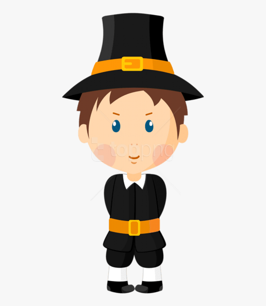 Free Png Pilgrim Boy Png Images Transparent - Pilgrim Clipart, Png ...